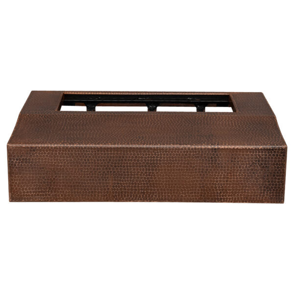Hardware by Design 30 Inch 735 CFM Hammered Copper Under Cabinet Range Hood with Screen F